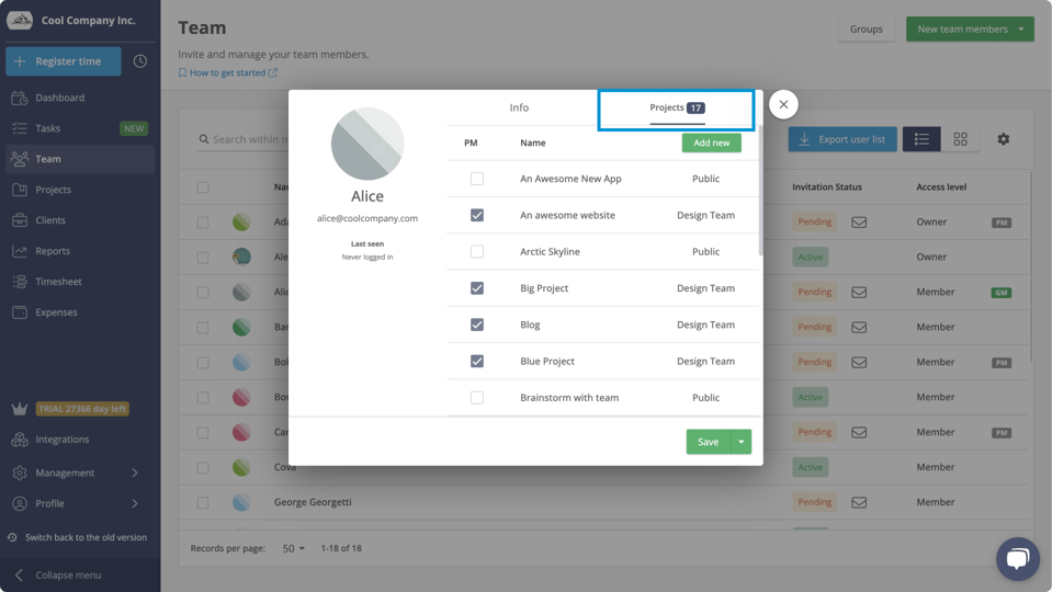 Optimizing Timeneye for Tracking 100+ Projects